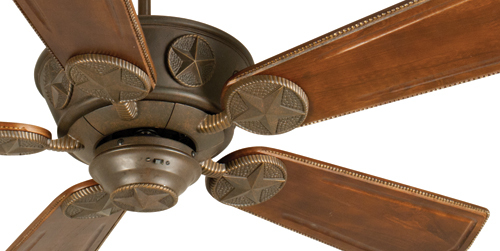 Western Style Ceiling Fan With Lights | Shelly Lighting